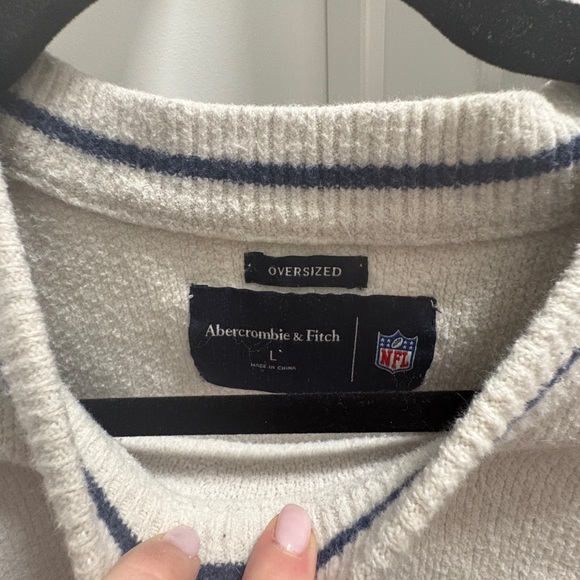 Abercrombie & Fitch | Sweaters | Abercrombie Fitch Broncos Sweater Gray ...